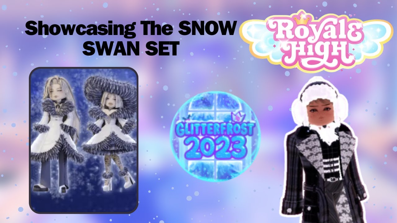 Live Reveal: Showcasing The NEW SNOW SWAN SET Set in Royale 🏰 High ...