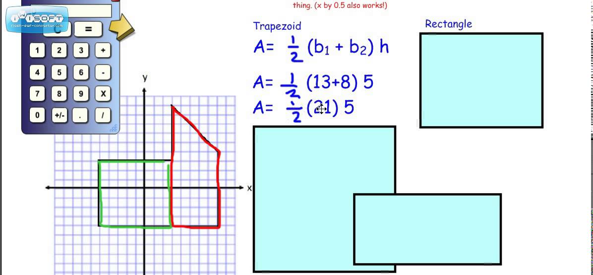 L9 Composite Figures Area Module 5 Common core Grade 6 - YouTube