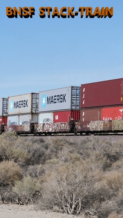 BNSF 7042 WB STACK TRAIN 6-3-2022 - YouTube