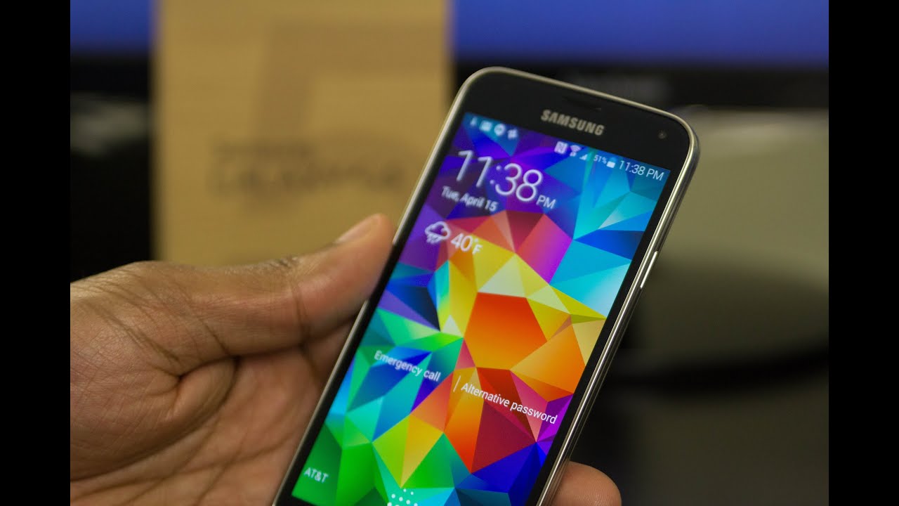 Samsung Galaxy S5 - Unboxing & Quick Review - YouTube