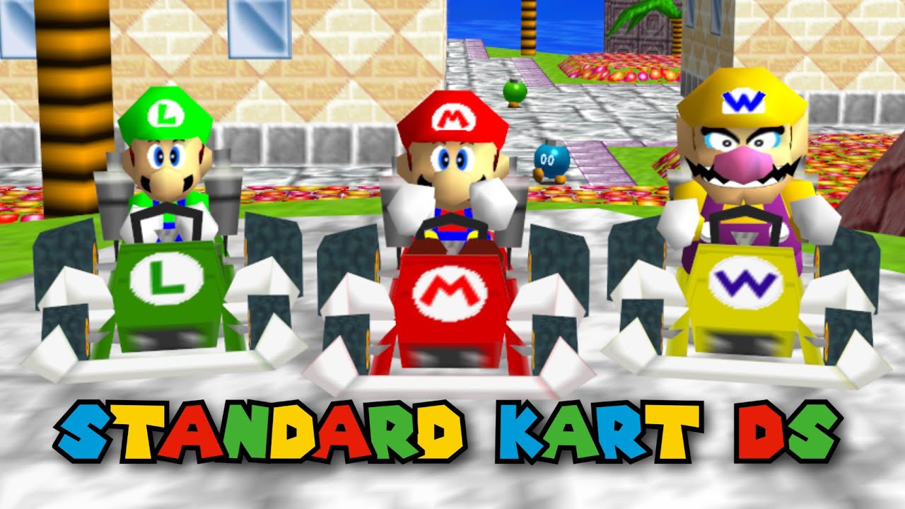 Super Mario 64 Coop DX - Standard Kart DS Collection v1.0.0 - YouTube