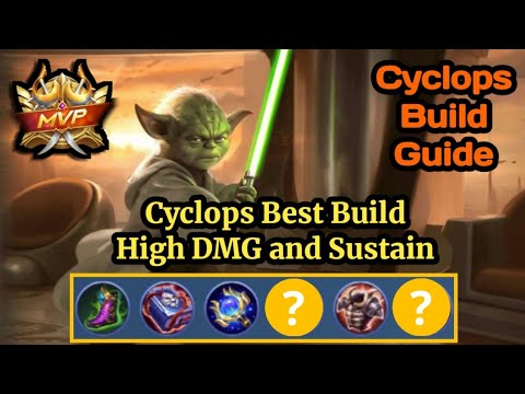 Cyclops best Items & Build // Cyclops Build Guide 2022 // Mobile ...