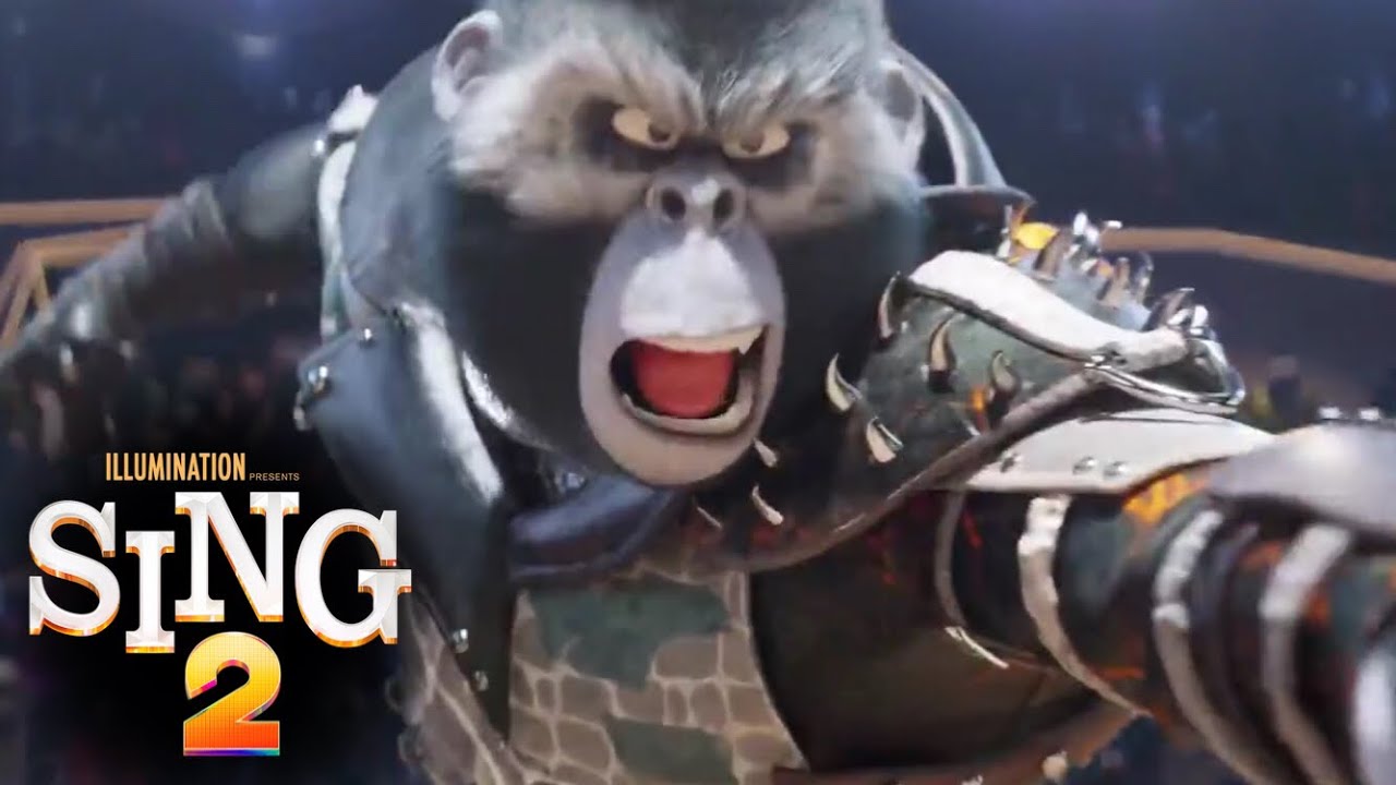 Sing 2 (2021) - Johnny Defeats Klaus Kickenklober - YouTube