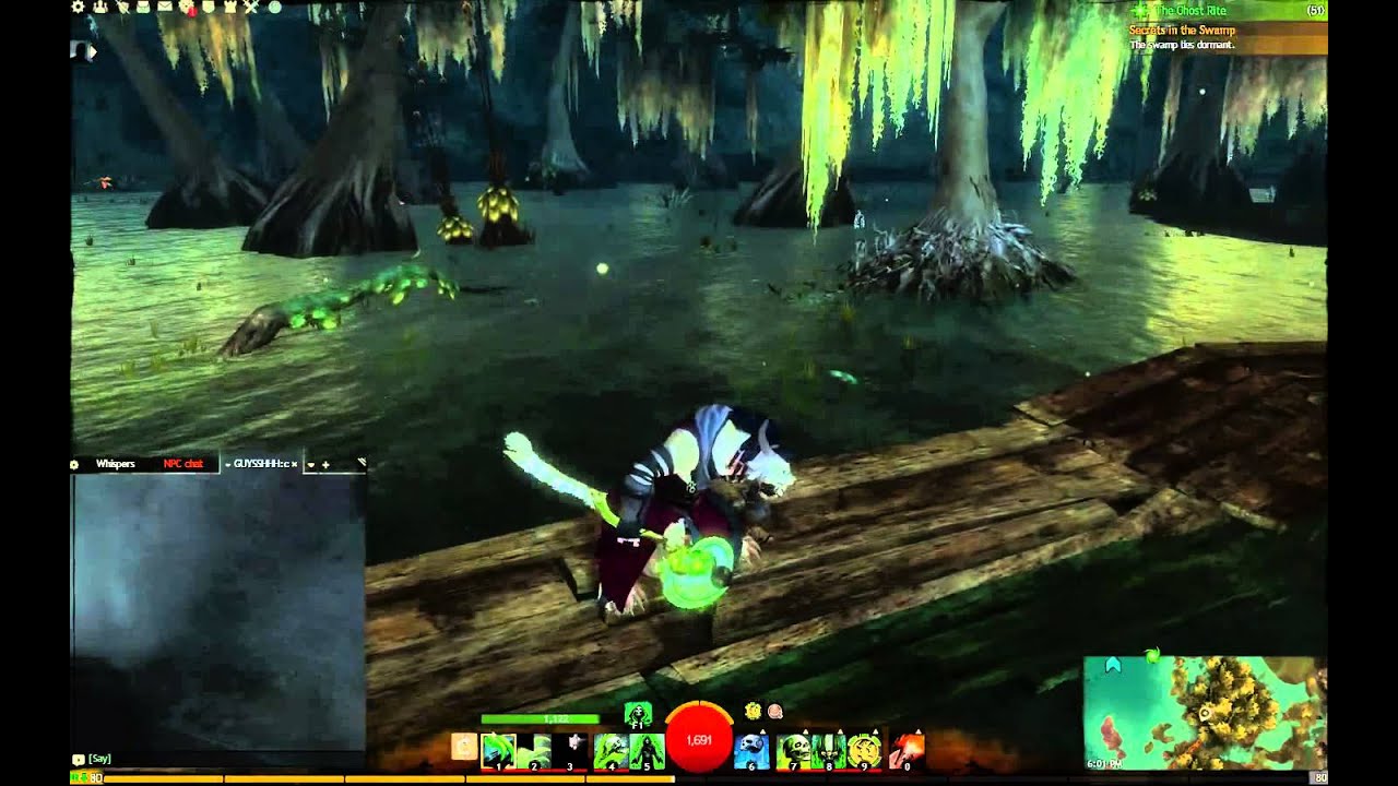 Marjory's Dagger & Axe Skin animations (on a Necromancer) - YouTube