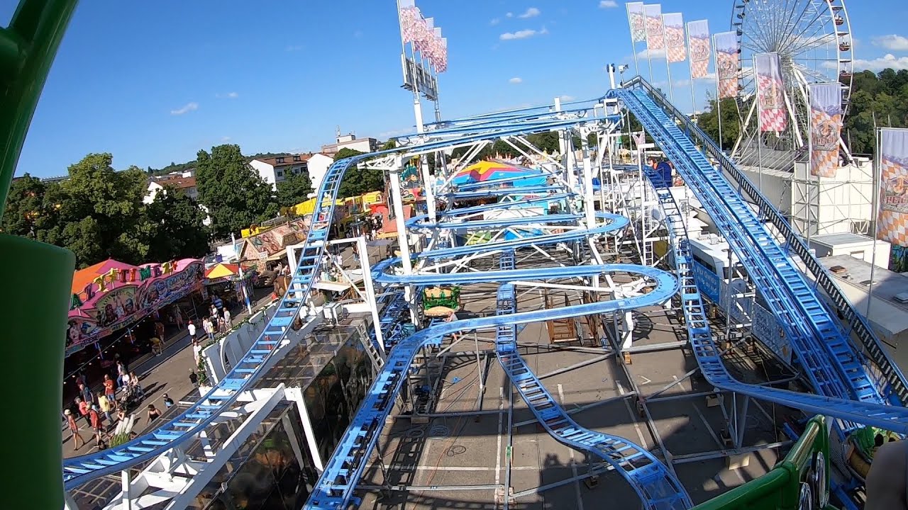 Heidi The Coaster Schneider Onride Pforzheimer Mess 2022 - YouTube