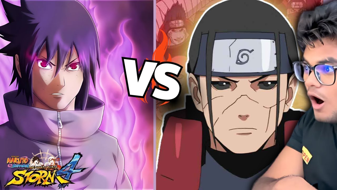 SASUKE VS HASHIRAMA EPIC BATTLE 😱 [Naruto Ultimate Ninja Storm 4] Part ...