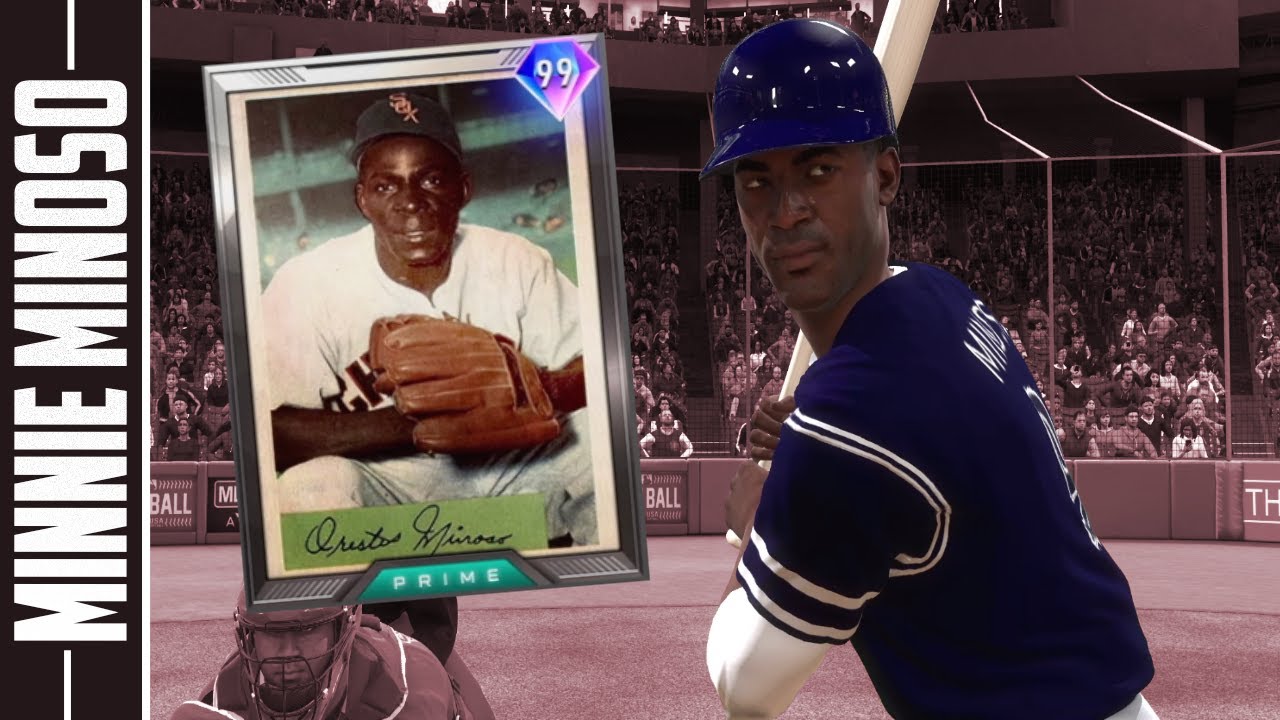 PRIME MINNIE MINOSO SLAPS - 4TH 99 RATED PLAYER!! MLB The Show 20 ...