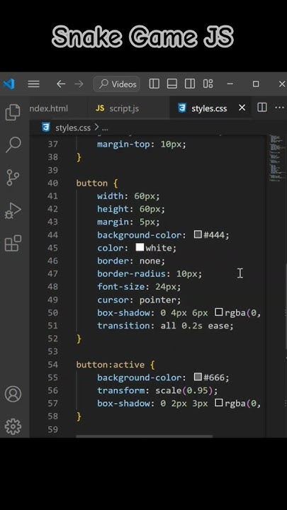 🔥🔥 SNAKE GAME 🔥🔥 using html css & js #SnakeGame #HTML #CSS #JavaScript - YouTube