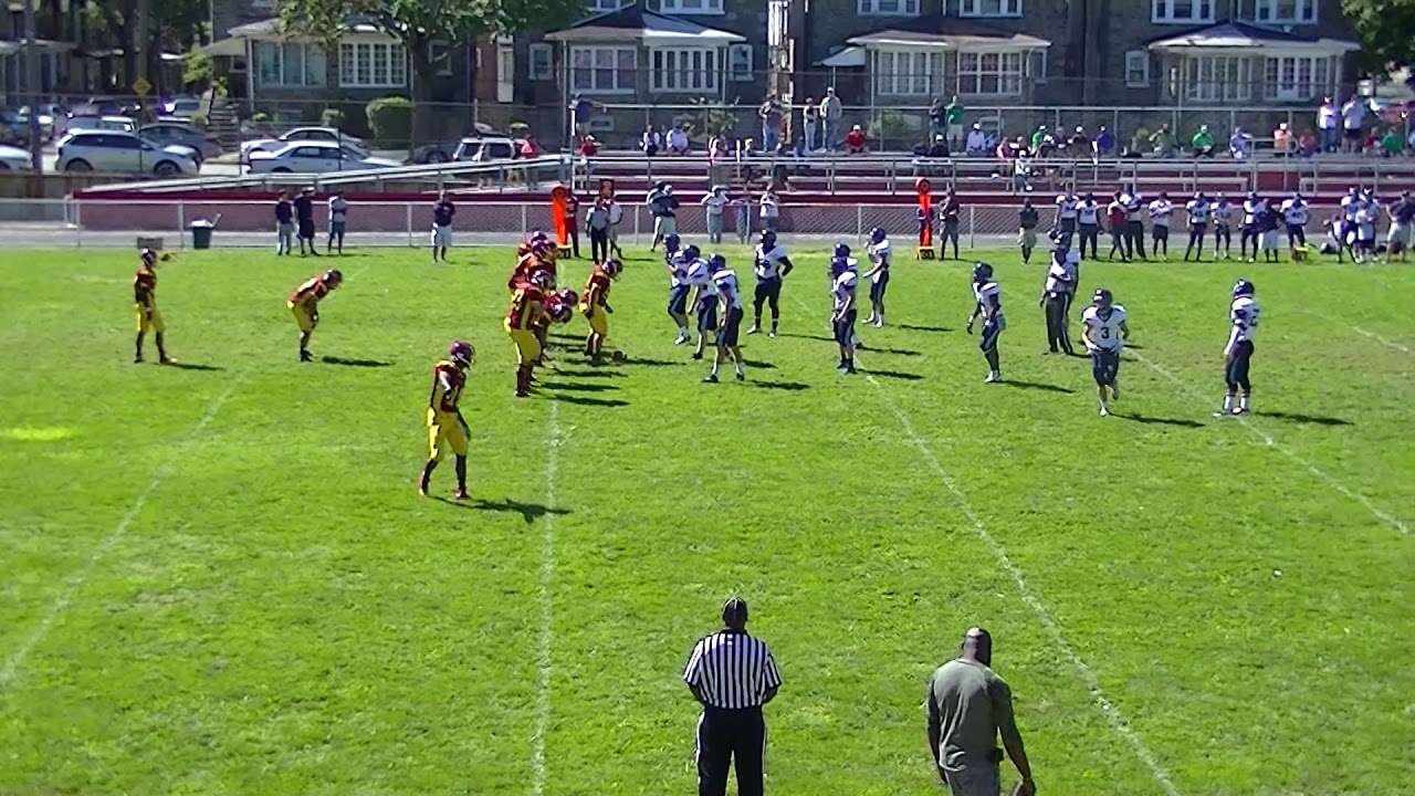 Philadelphia Central Lancers Football 2013 vs Chestnut Hill - YouTube