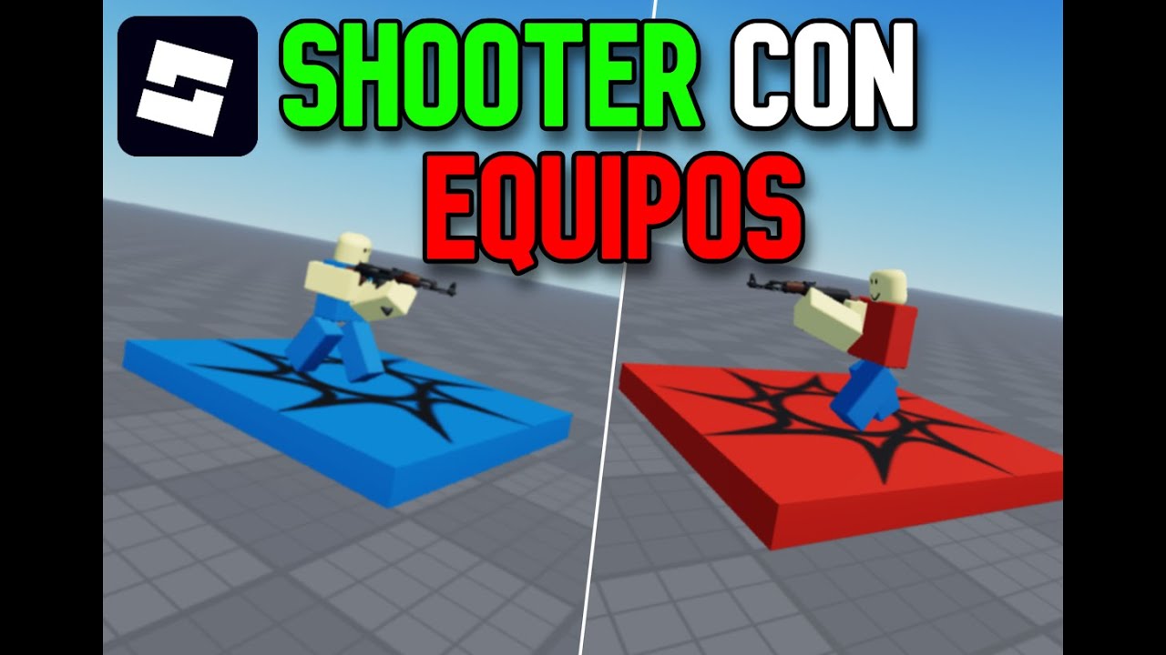 Cómo hacer un SHOOTER por EQUIPOS con CAMBIO DE ARMAS Roblox Studio ...