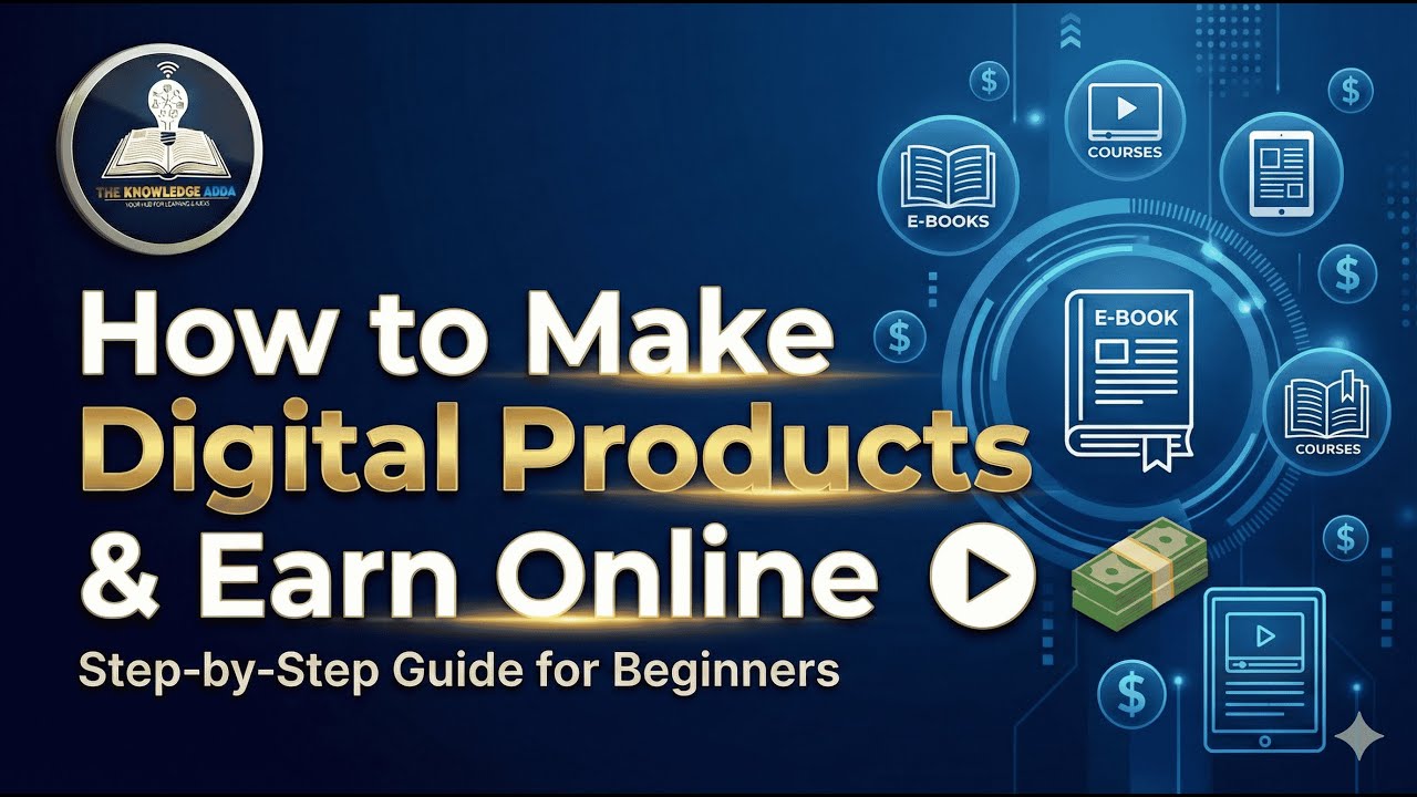 How to Make Digital Products & Earn Online - YouTube