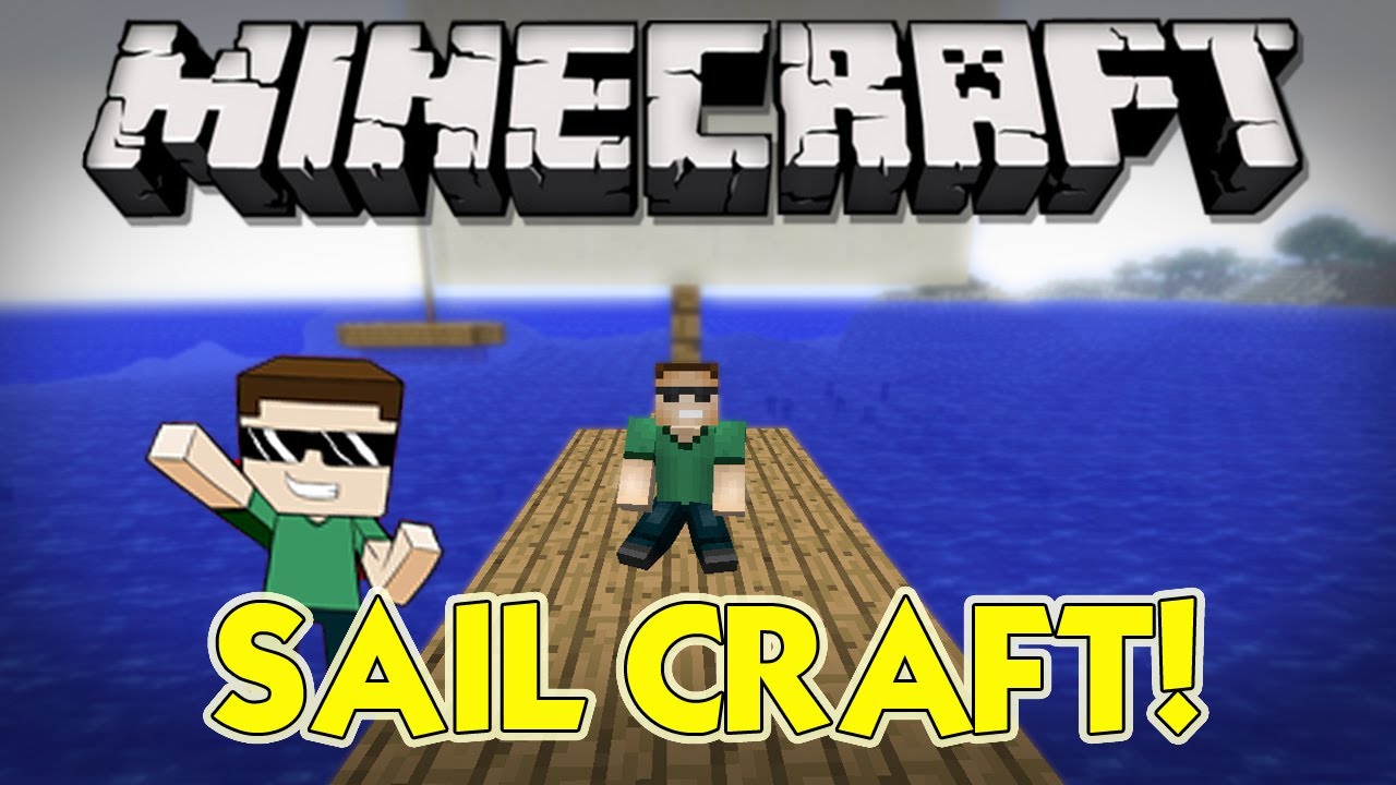 Minecraft Mods - SailCraft Mod: SAIL SHIPS IN MINECRAFT! (1.6.2) - YouTube