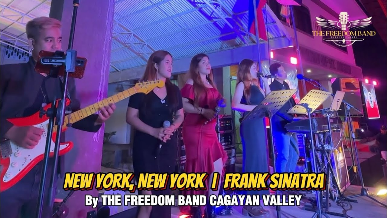 New York, New York | [Cover by The Freedom Band Cagayan Valley] - YouTube