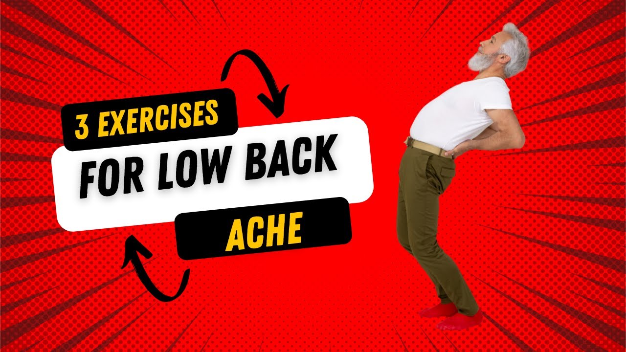 If you've got back ache you BEST try these!! - YouTube