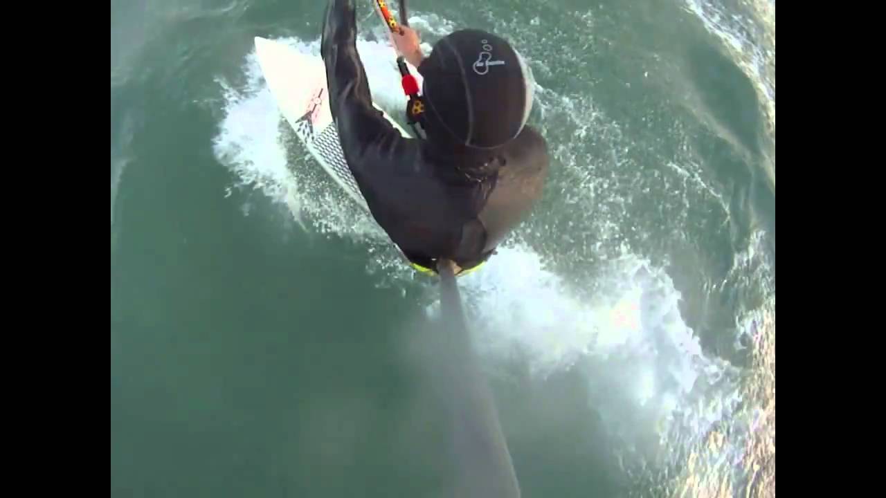 How to tack on a surfboard - YouTube