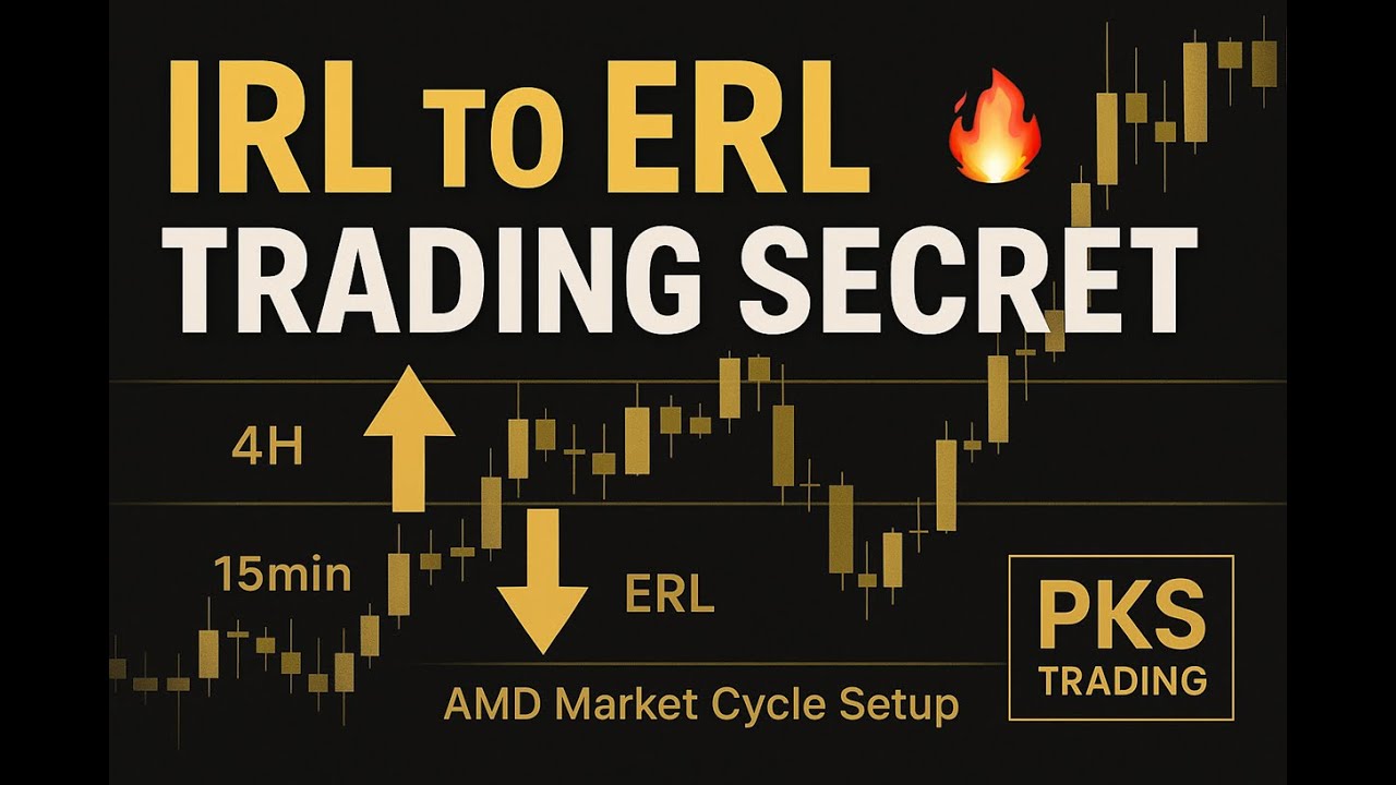 IRL to ERL Trading Secret 🔥 | AMD Market Cycle Strategy by PKS Trading ...