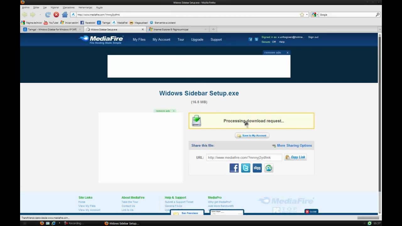 Descargar Windows Sidebar For Windows XP [HQ] - YouTube
