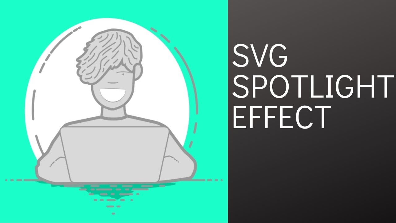 SVG Filter Spotlight Effect - YouTube