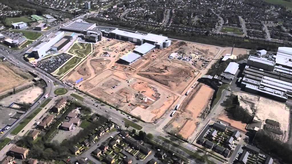 St. Modwen's Regeneration of Longbridge Town Centre - April 2015 - YouTube