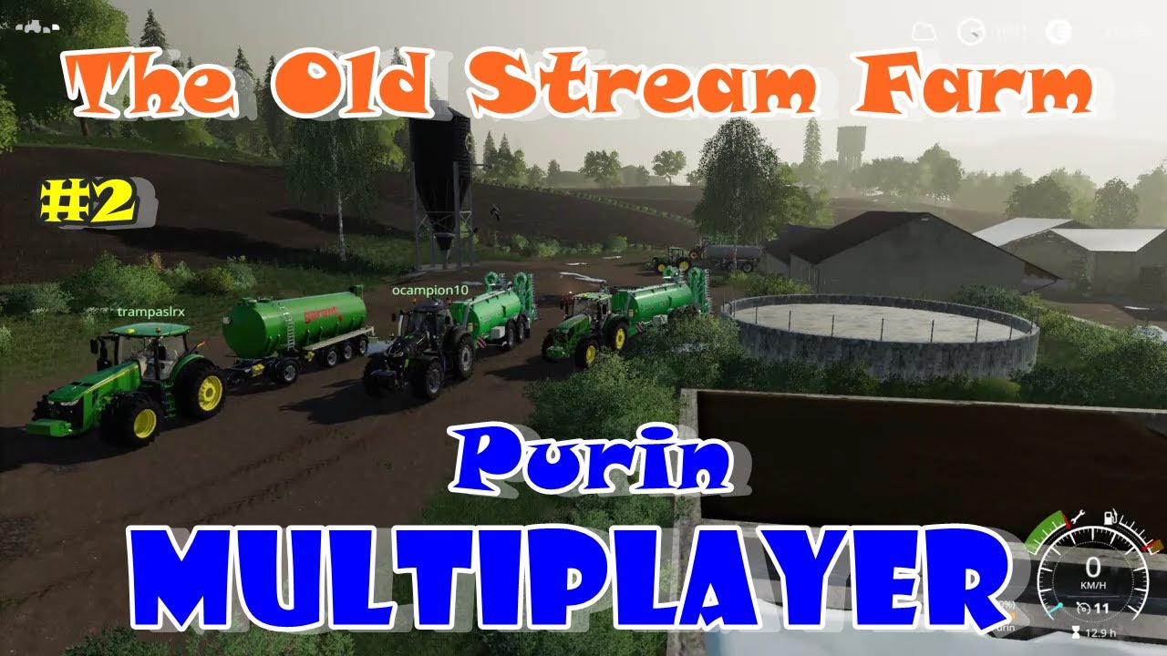 FS19.Multiplayer Purin.Timelapse #2.The Old Stream Farm#2 - YouTube