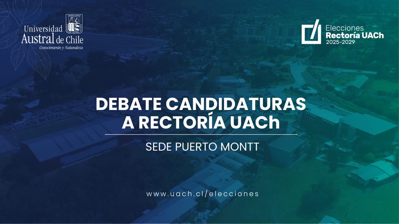 Debate Candidatos a Rectoría UACh 2025-2029 - YouTube