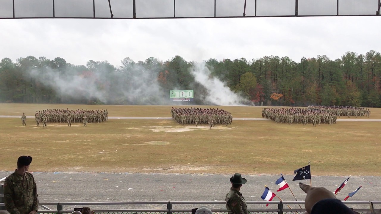 Fort Jackson 11/30/2016 Family day ARMY Graduation weekend. - YouTube