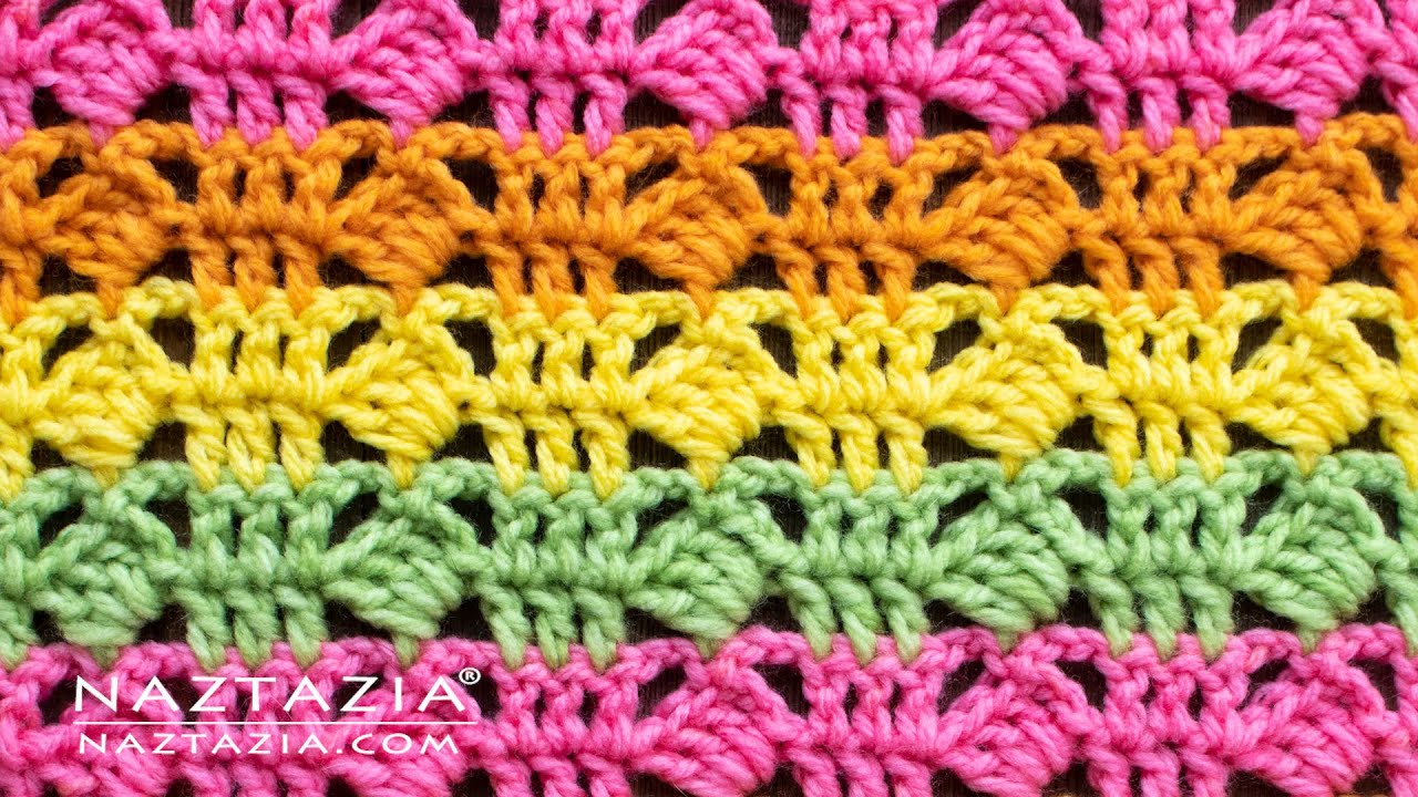 HOW to CROCHET TILTED SQUARE STITCH Pattern DIY Tutorial - Easy ...