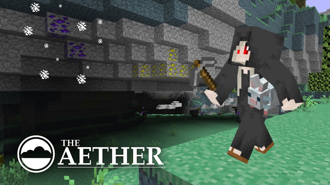 Looking for Zanite Ore || Minecraft Aether Let's Play #3 - YouTube