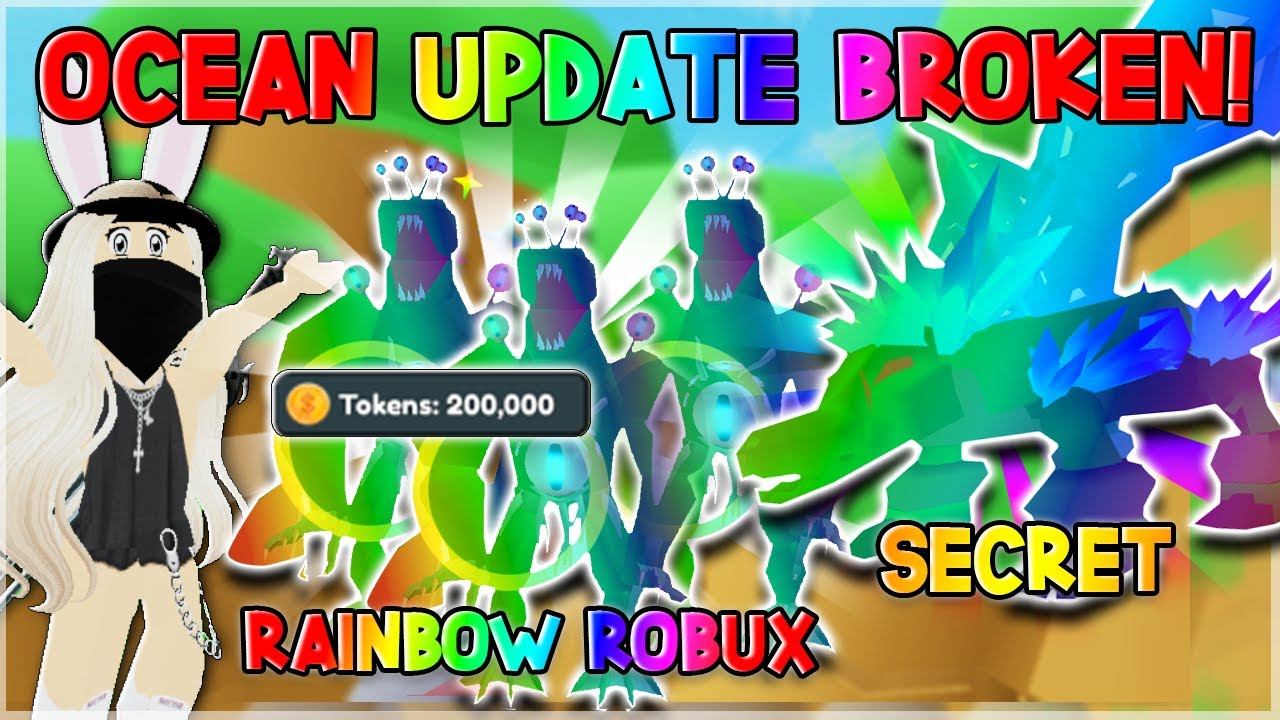 Spent 200K TOKENS On RAINBOW Ocean Egg & Got Insane Ocean SECRET ...