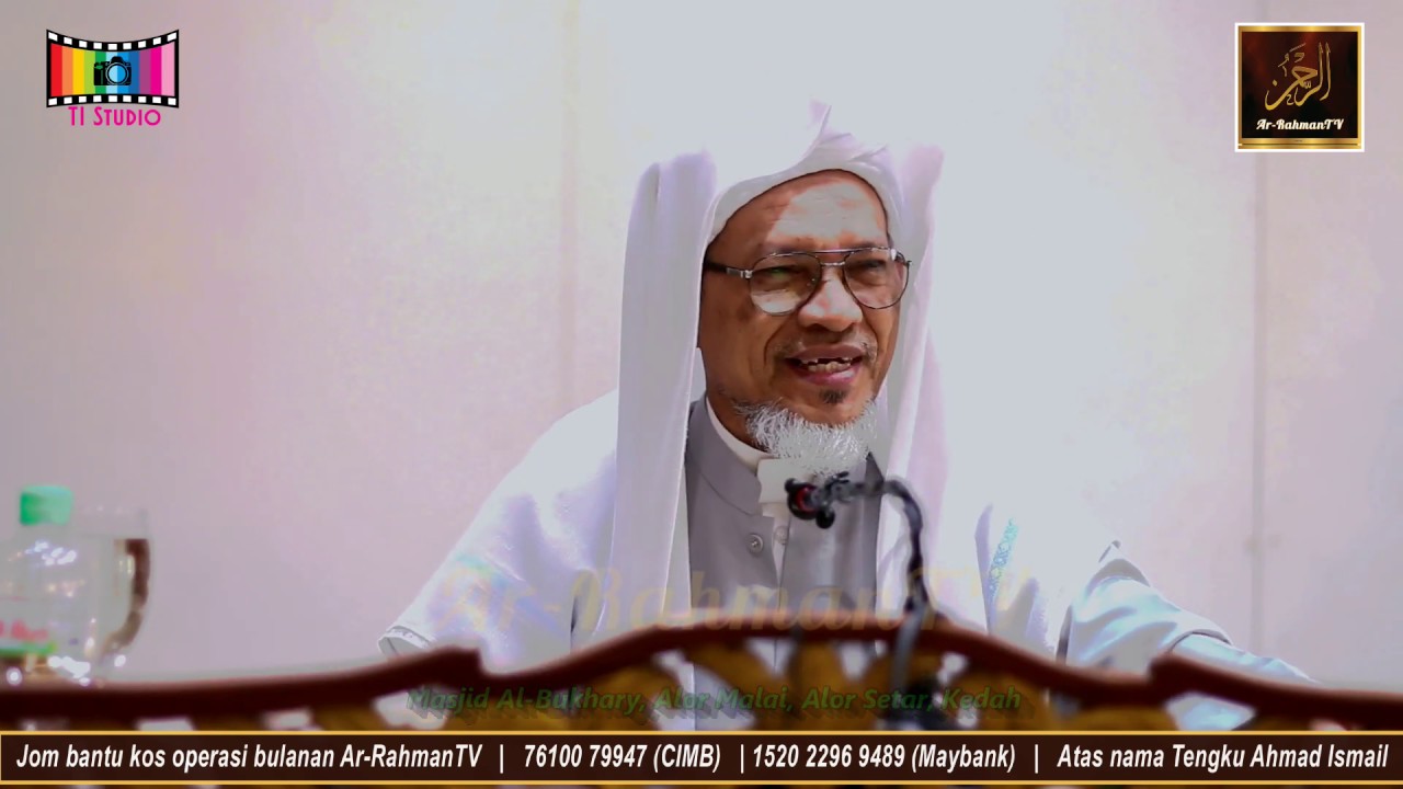 Baba Ismail Sepanjang - Usaha Ikhtiar Tidak Boleh Mengubah Takdir ALLAH ...