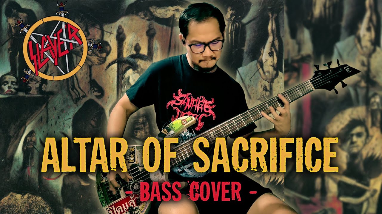 Altar of Sacrifice - Slayer [Bass Cover] - YouTube