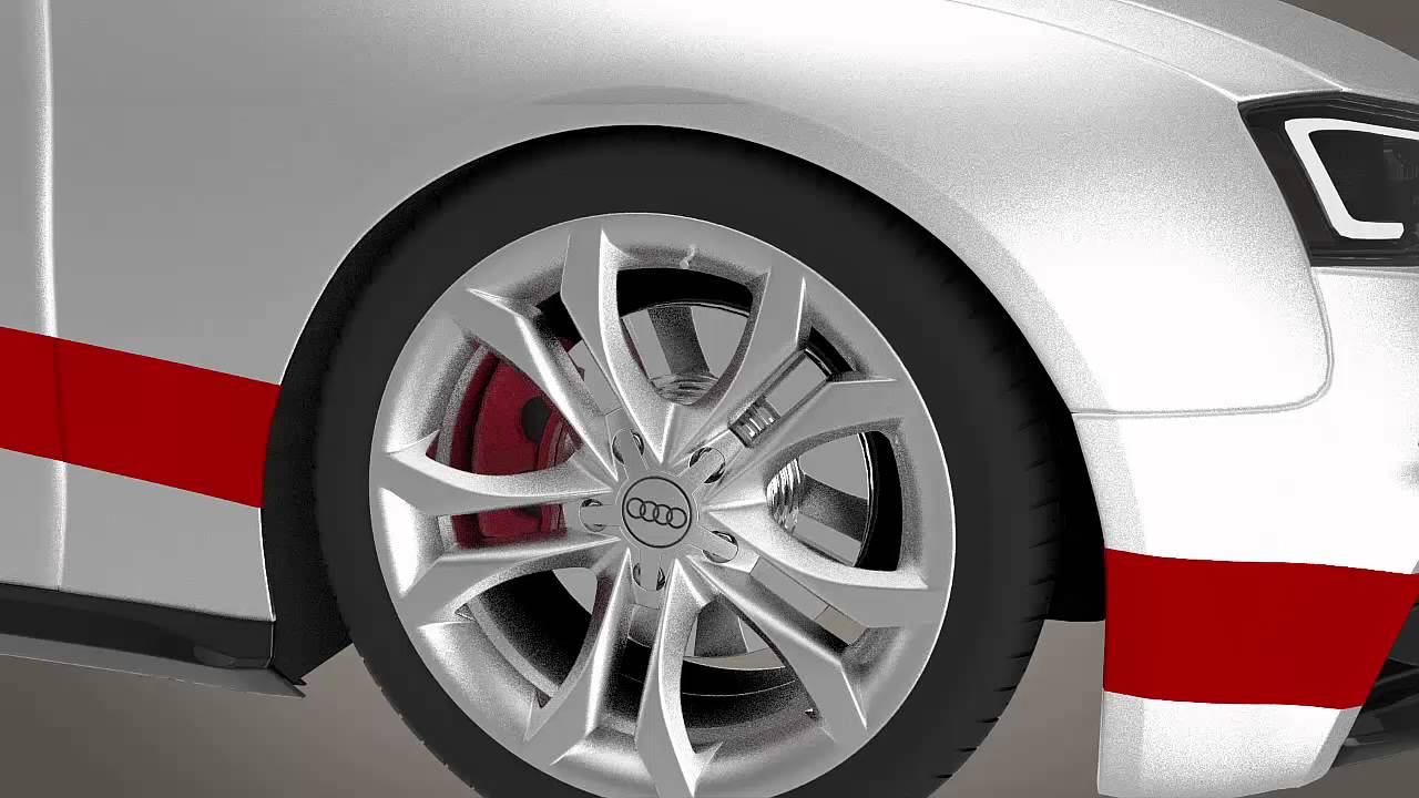 KeyShot Car Render Contest 2014 - Audi RS5 Animation - YouTube