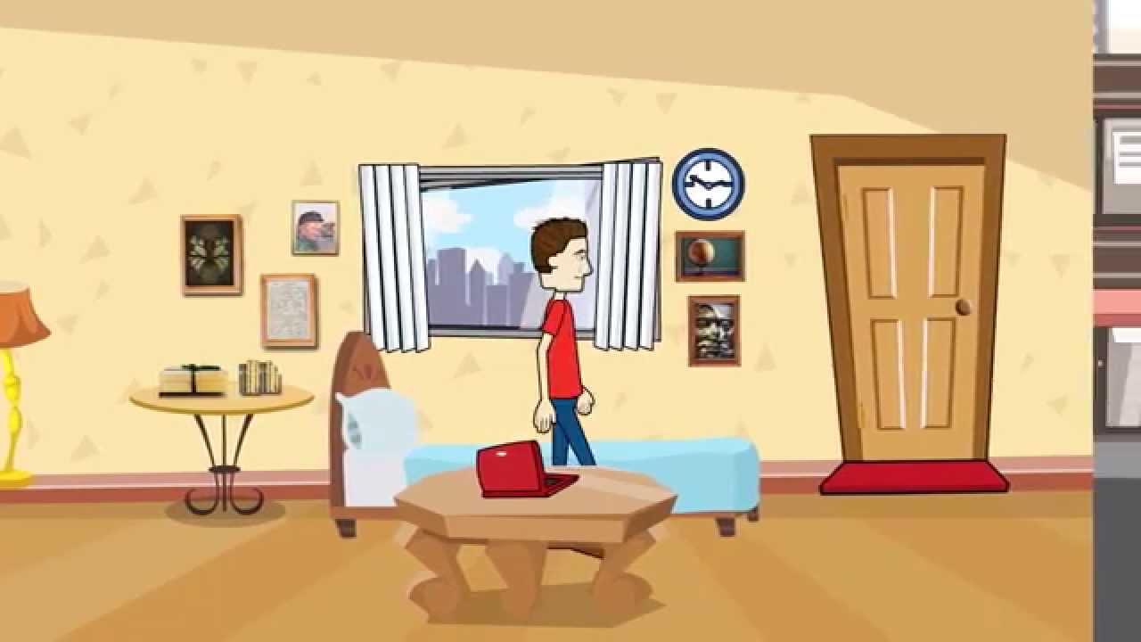 2d Animation Sample - YouTube