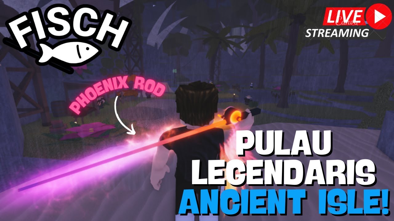 ADA RAHASIA APA DI PULAU INI???!!! - FISCH ROBLOX GAMEPLAY LIVE - YouTube
