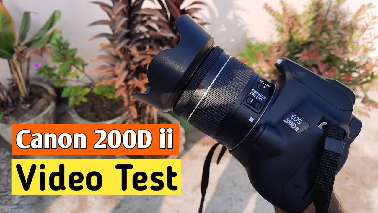 Canon 200d Mark ii Video Test 2024 | Best Camera for Youtube 2024 | buy ...