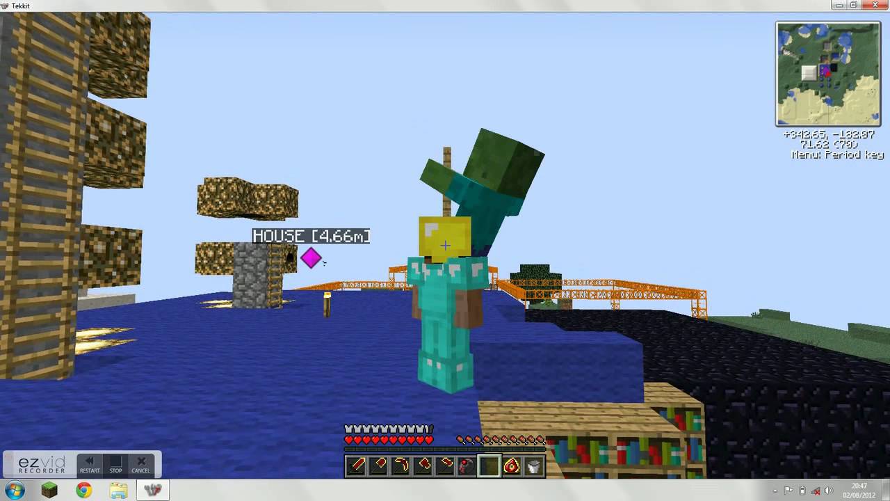 Minecraft: Zombie Pole Dancer! - YouTube