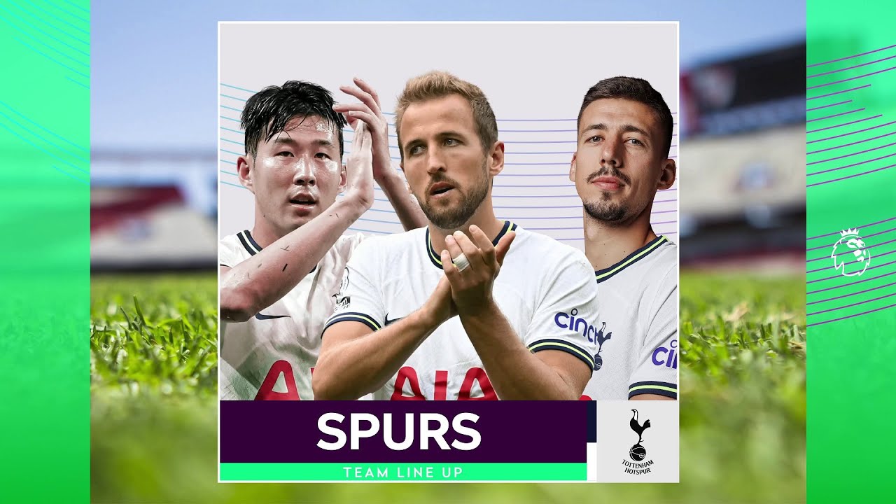 Premier League Tottenham Hotspur - Spurs - Lineup 2024 After Effects ...