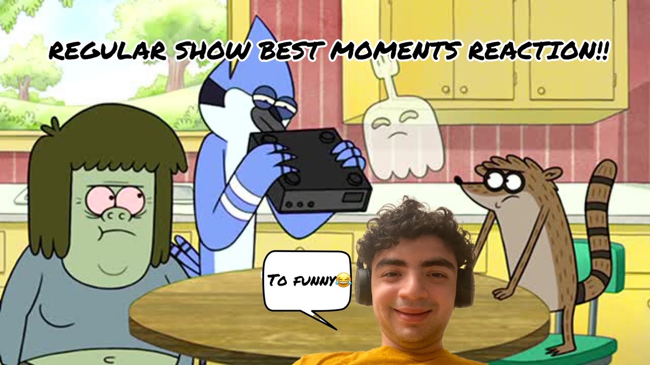 TOO FUNNY! REGULAR SHOW BEST MOMENTS SEASONS 1 5 REACTION! - YouTube