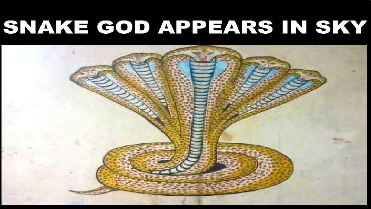 SNAKE GOD APPEARS IN SKY - YouTube