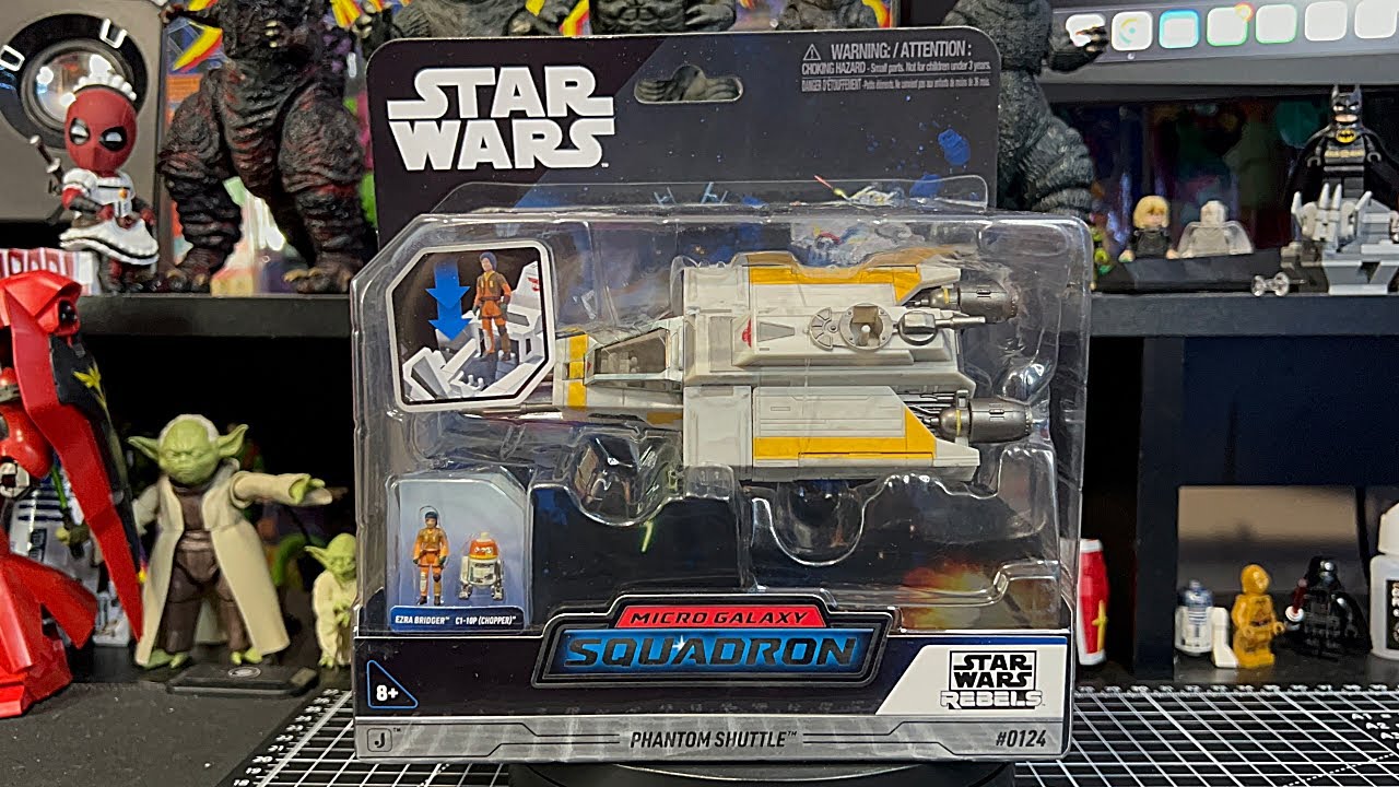 Star Wars Rebels Micro Galaxy Squadron Phantom Review - YouTube