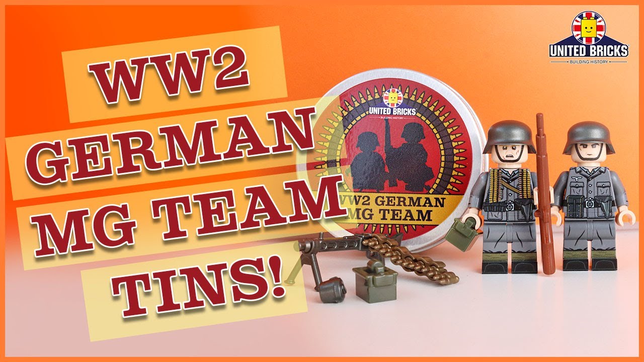 Ww2 German Rifleman Midlate War Lego Minifigure
