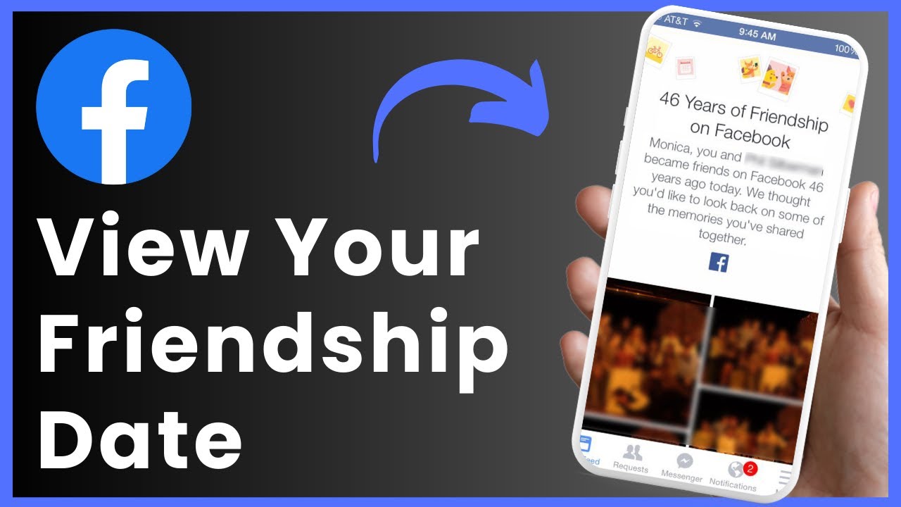 How To See Your Facebook Friendship Date ! - YouTube