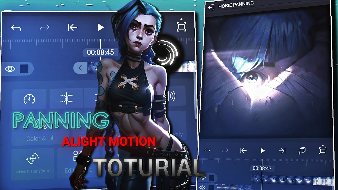 Ae like Panning alight motion tutorial - YouTube