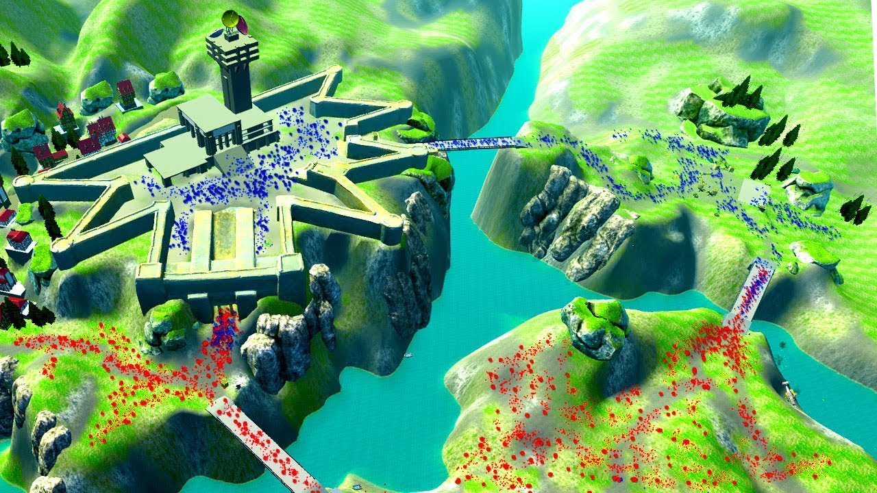 Massive Citadel Fortress Battle With New Weapons! - Ravenfield Update ...