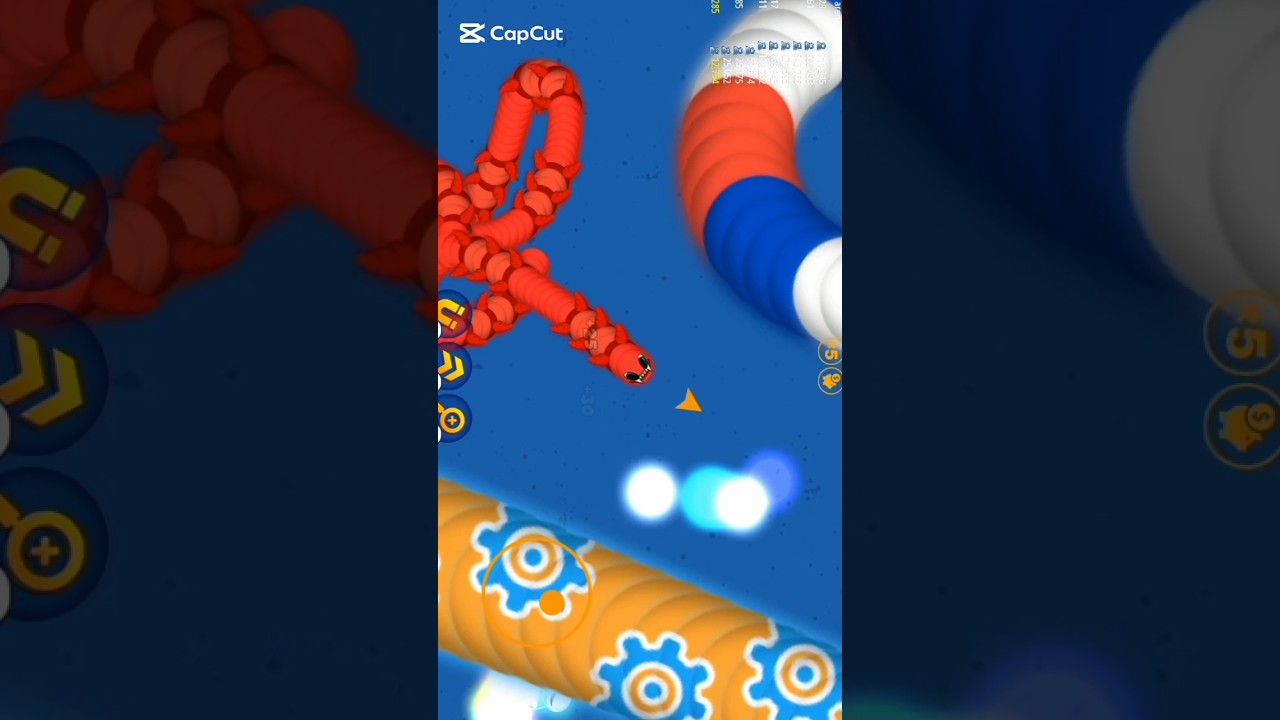 Worms Zone games. - YouTube