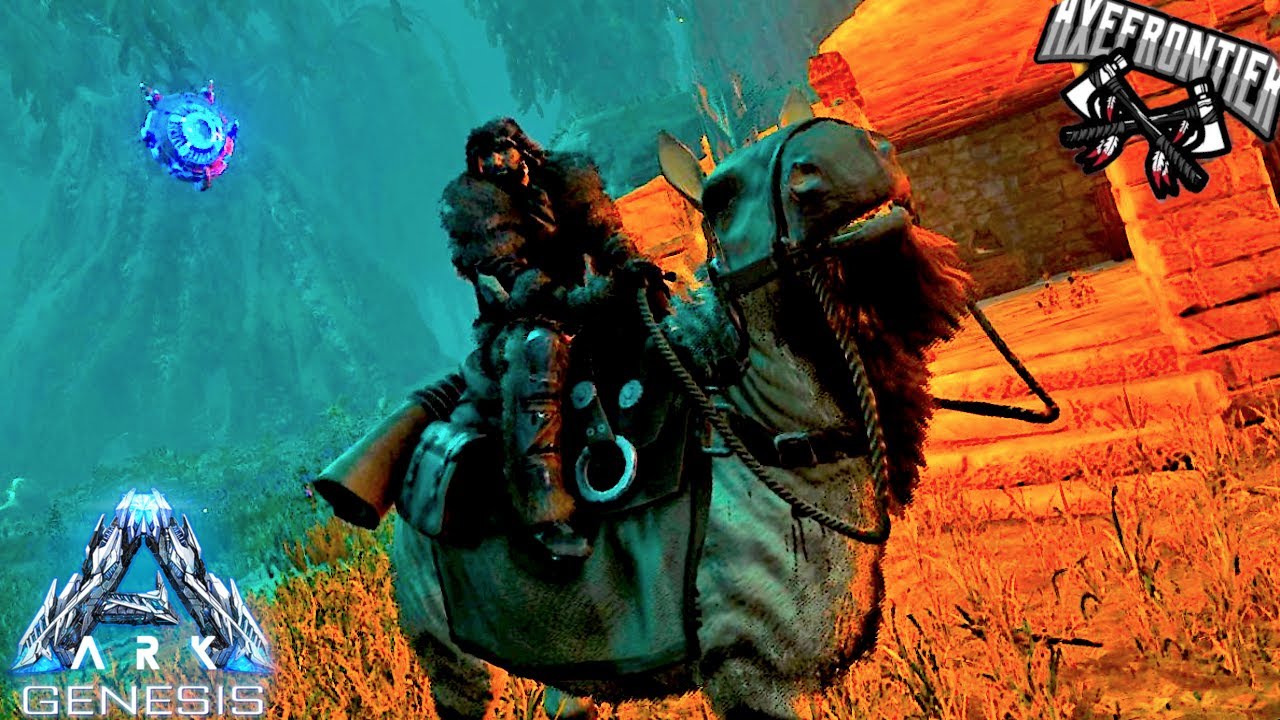 Taming an Equus!! (Ark: Survival Evolved- Genesis DLC) - YouTube