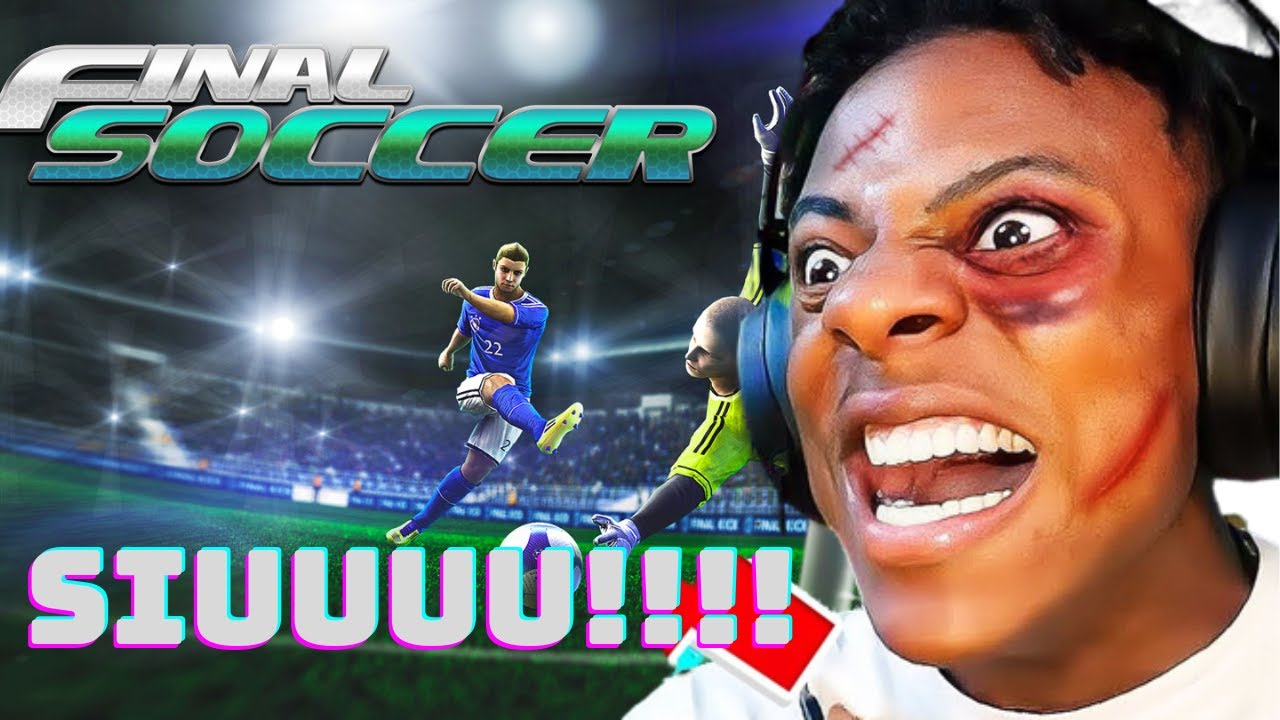 iShowSpeed broke his leg playing Virtual football 💥🤯 - YouTube