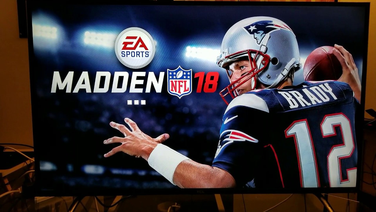 MADDEN 18 Xbox One S on TCL Roku 55p605 4K TV Custom Calibration - YouTube