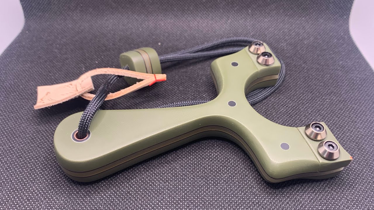Custom hotshot catapult slingshot - YouTube