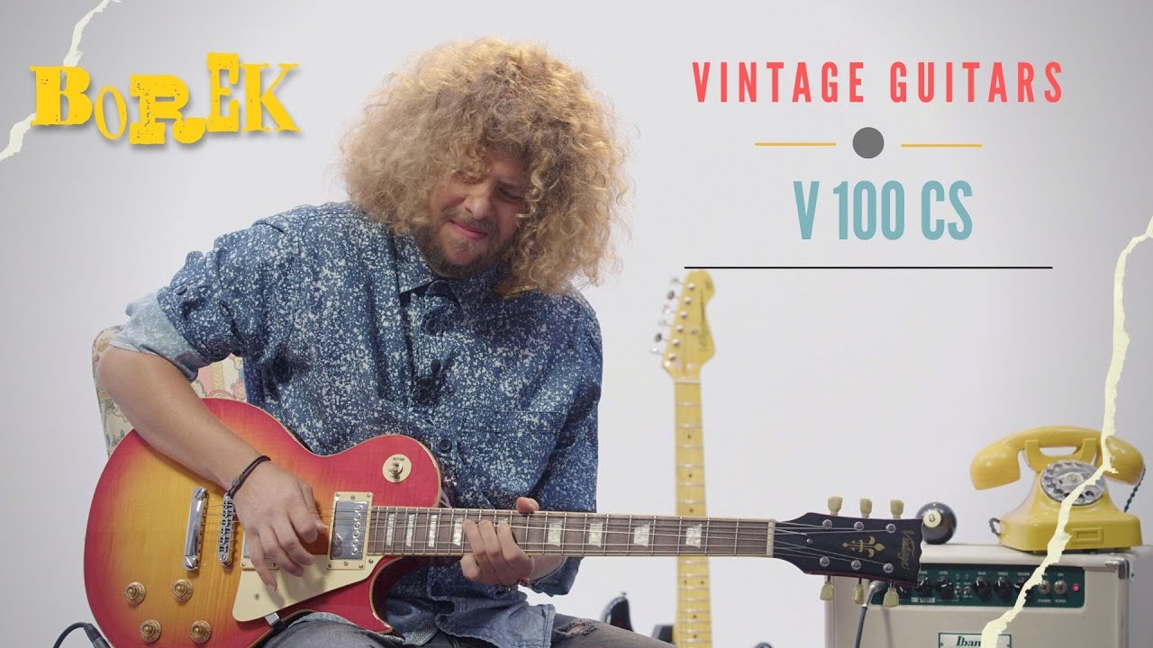 Vintage Guitars V100 CS | BOREK - YouTube